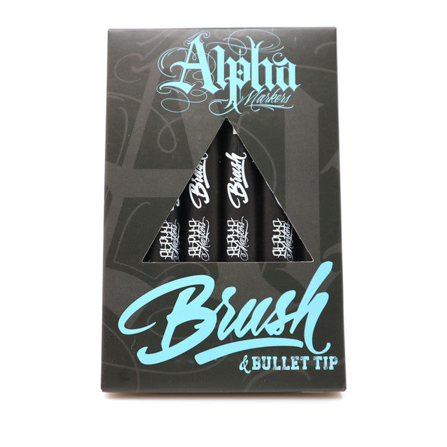 Alpha Markers Chisel and Brush Tip - 2 Options – LuckySupplyUSA