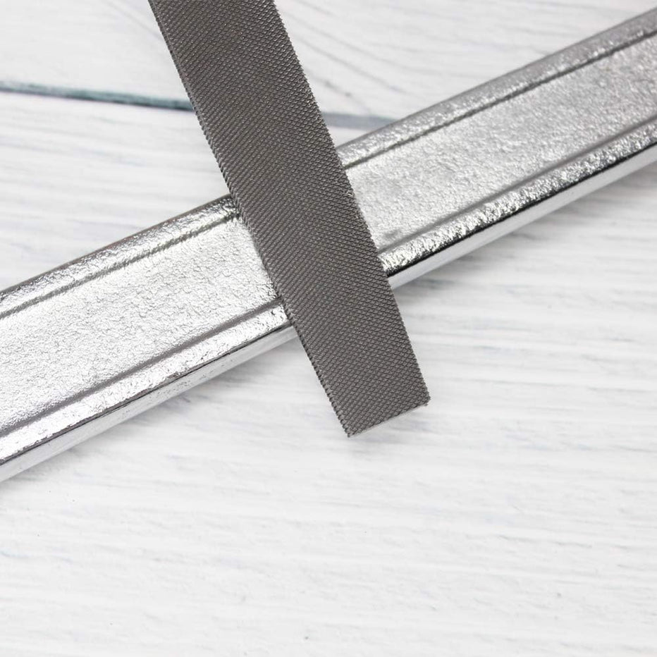 Flat Medium Cut File | Precision Hand File – LuckySupplyUSA