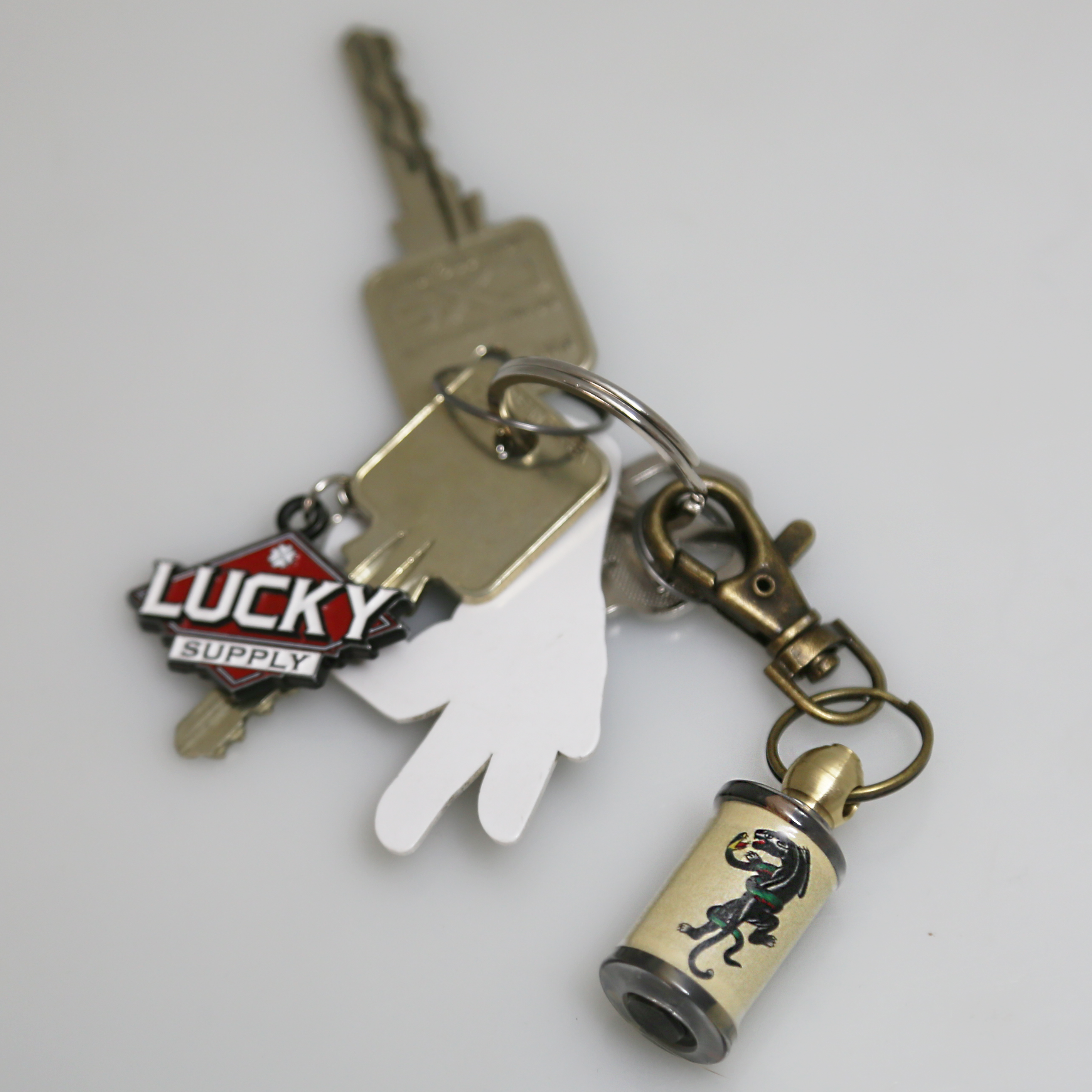 One-Off Coil Keychain – LuckySupplyUSA