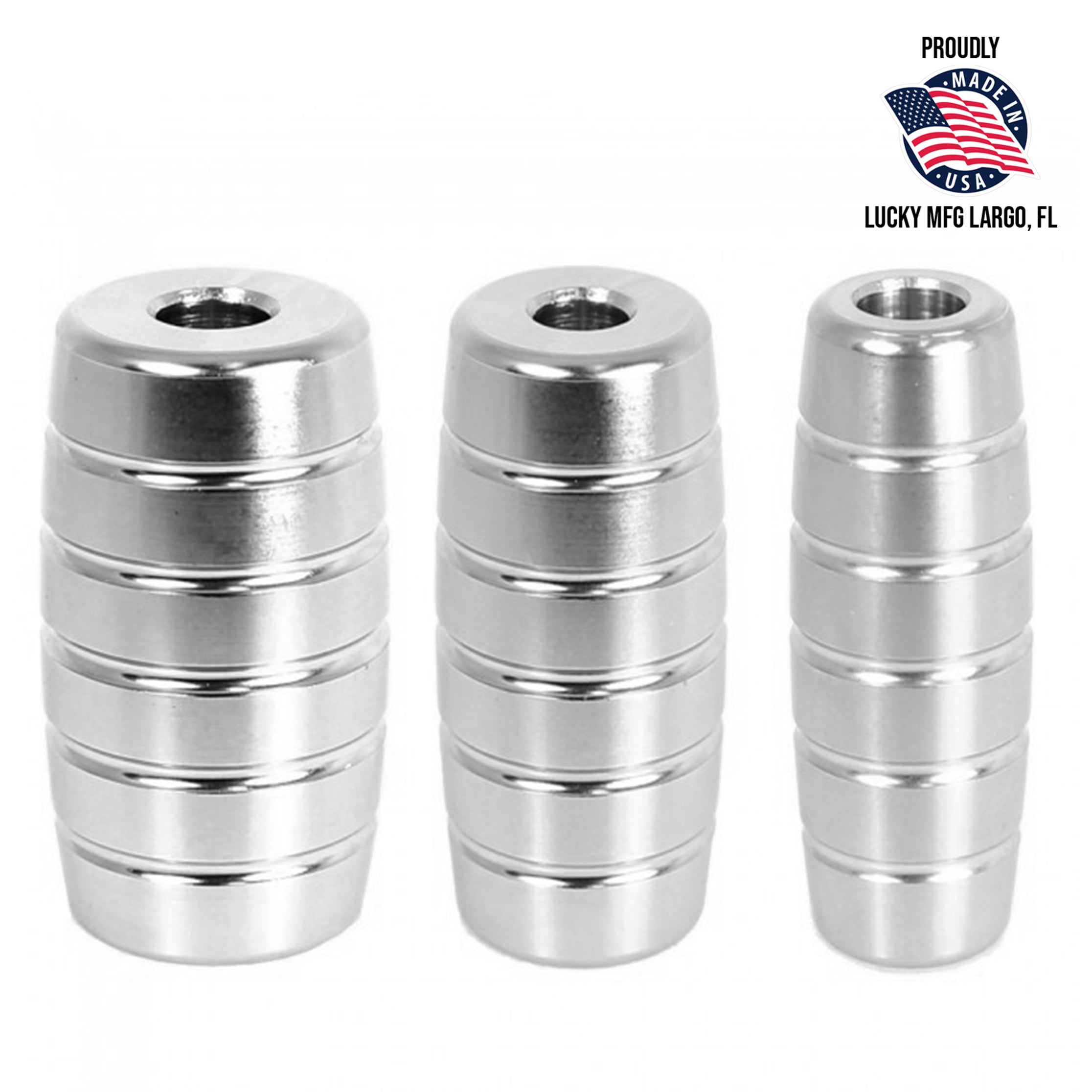 Stainless Steel Ribbed Grip – LuckySupplyUSA